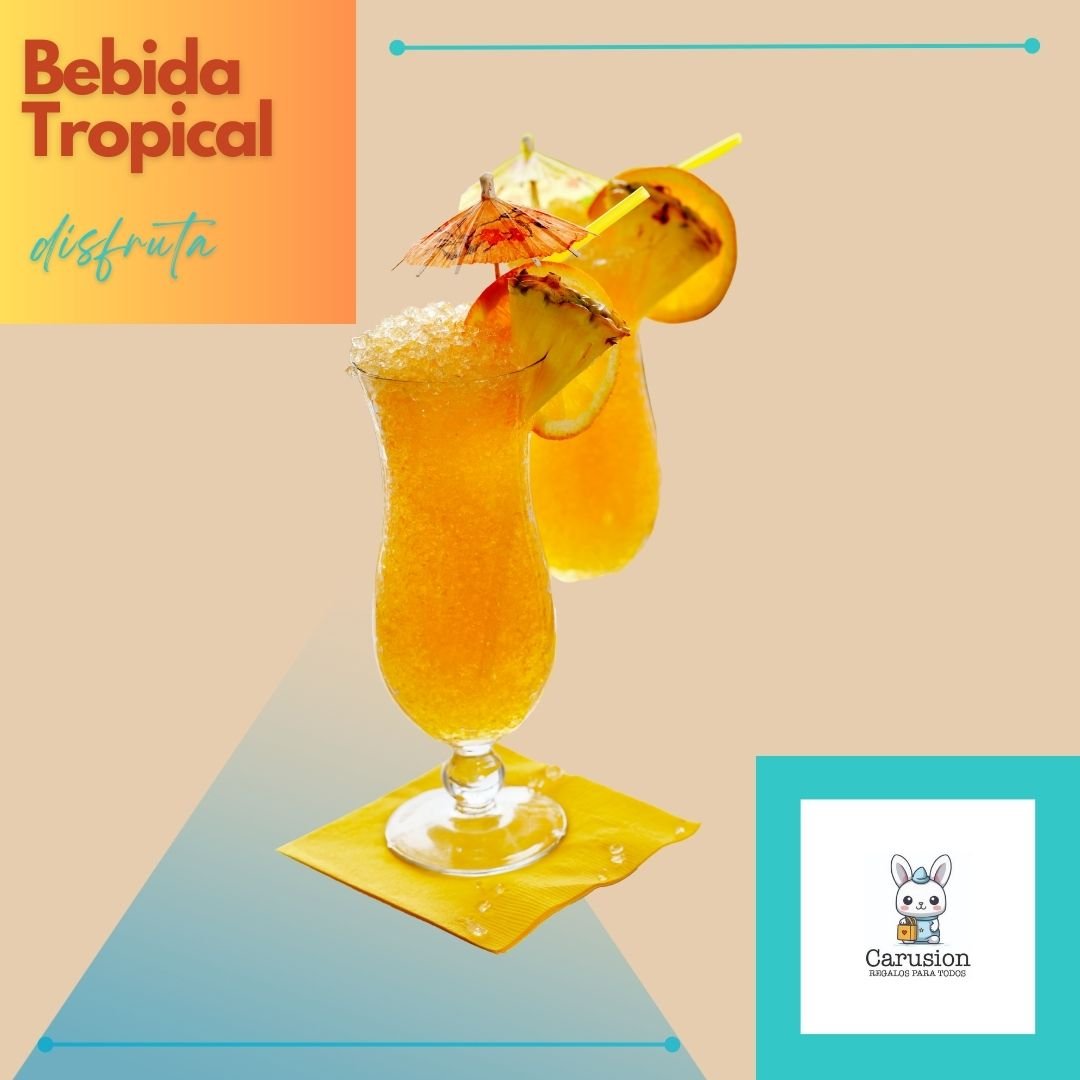 Receta original de bebida tropical para el verano